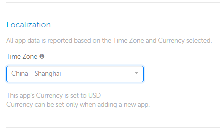 Global app settings – Help Center
