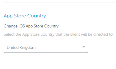 Global app settings – Help Center