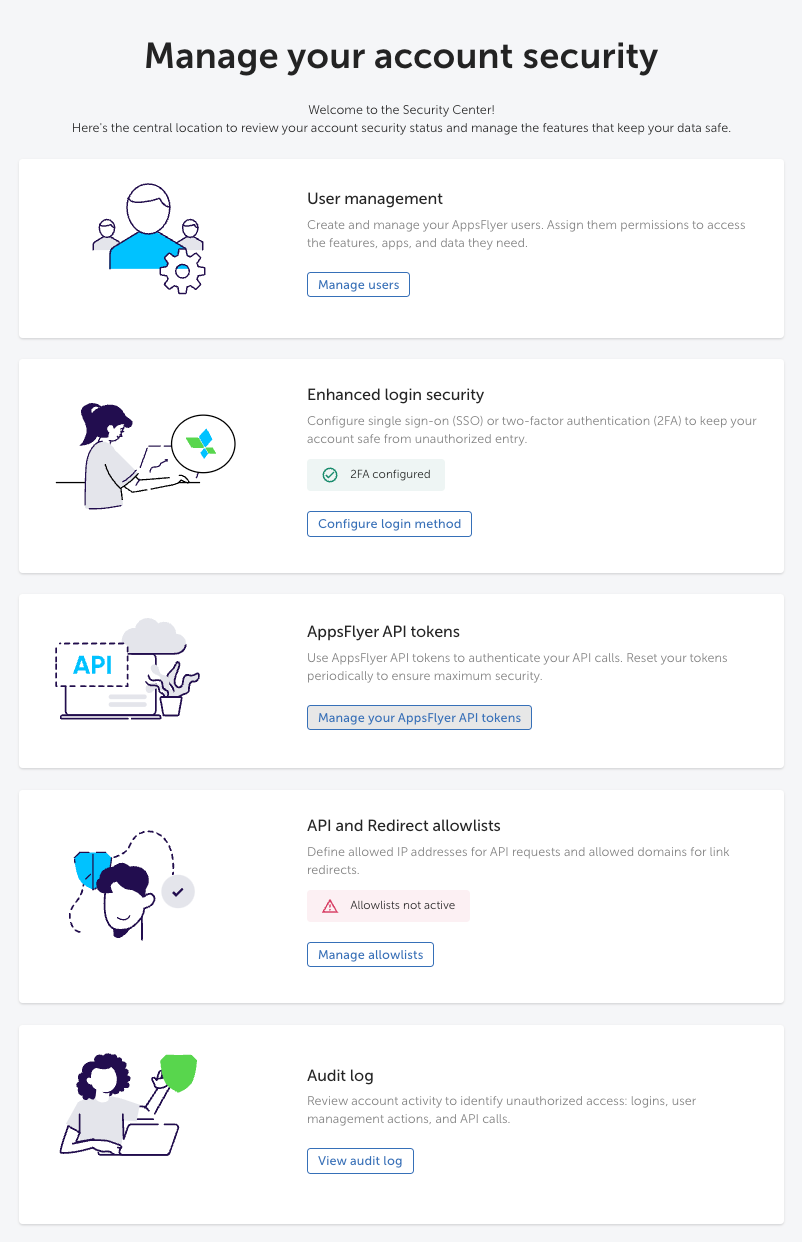 Security Center – Help Center