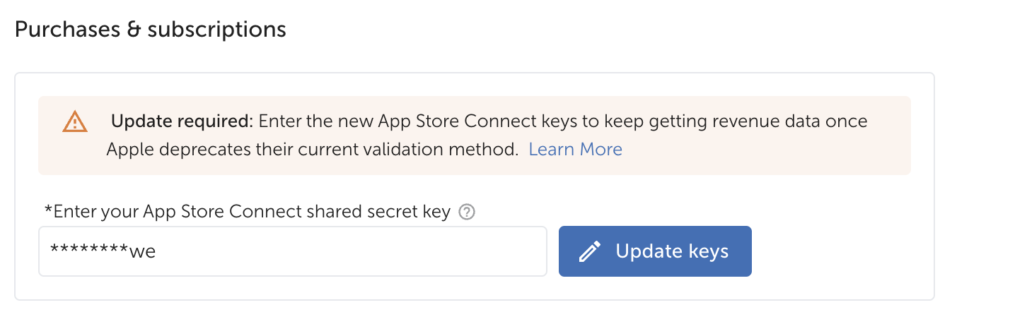 Boletín: Actualizar las credenciales de la App Store para la validación de recibos del ROI360 de ...