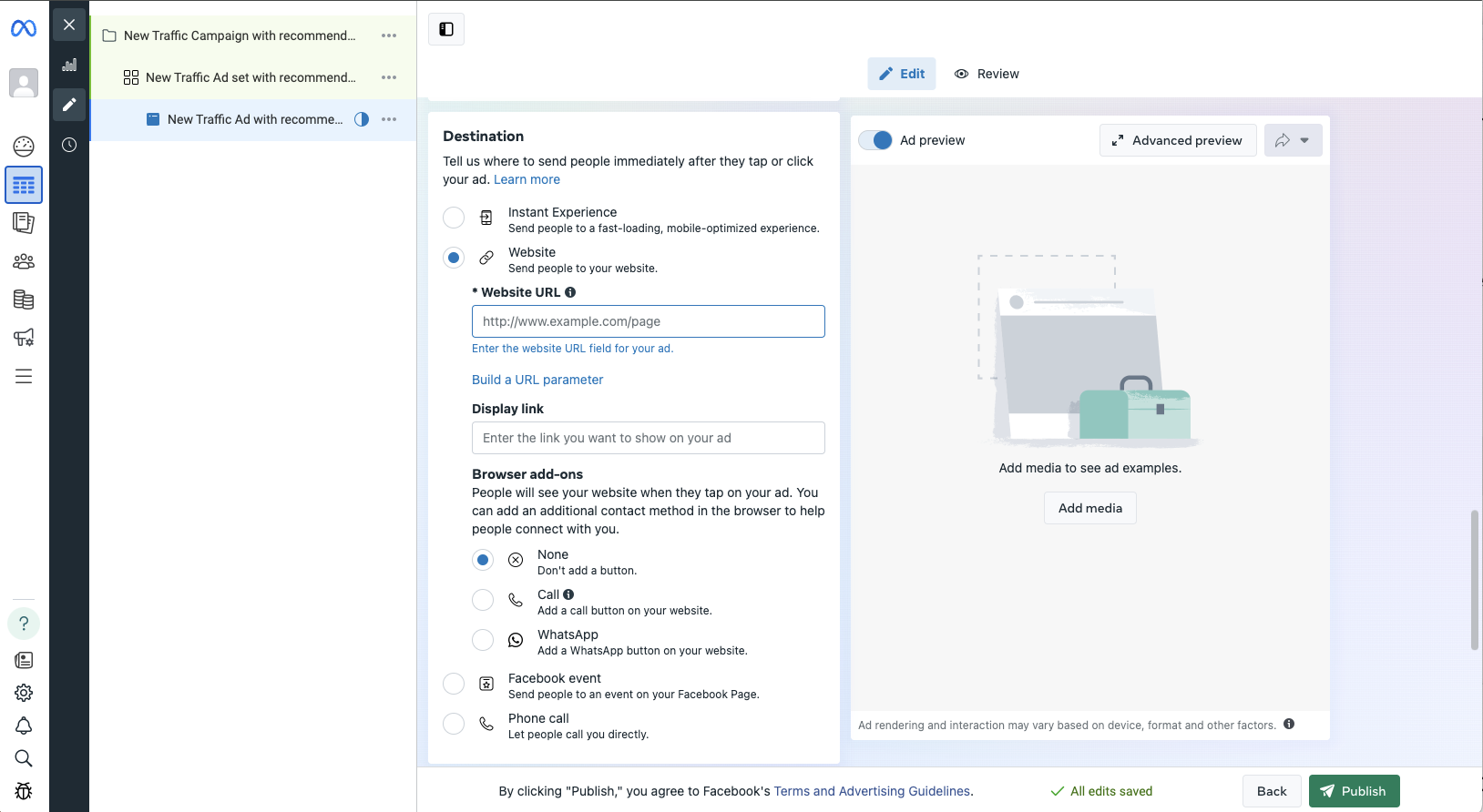 Meta Ads网页广告的投放配置说明 – AppsFlyer Support